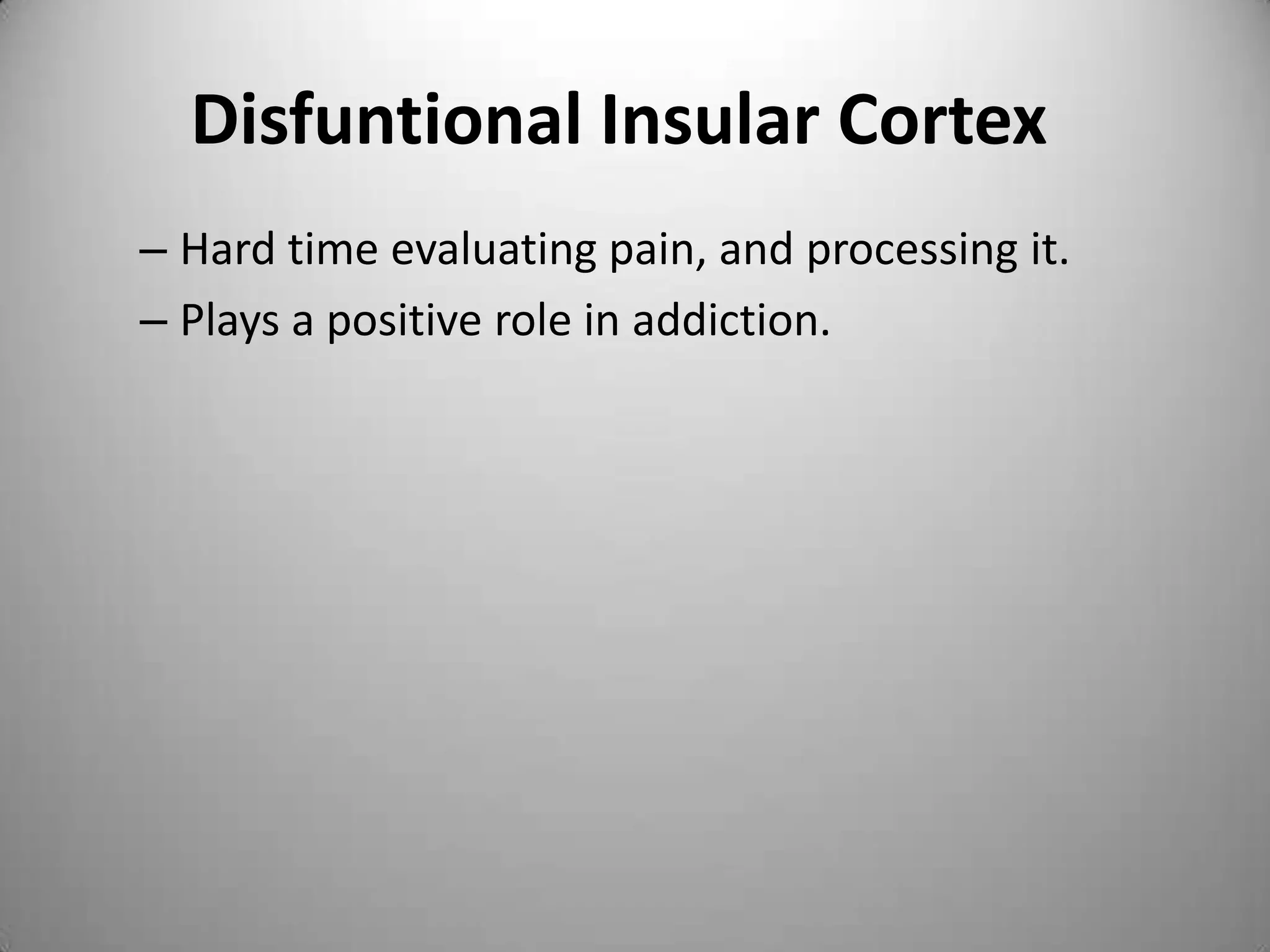 Insular Cortex | PPTX