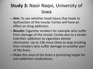 Insular Cortex | PPTX | Brain and Nervous System Disorders | Diseases ...