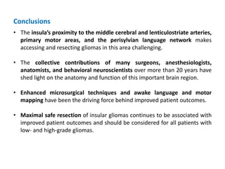 INSULAR GLIOMA SURGERY.pptx