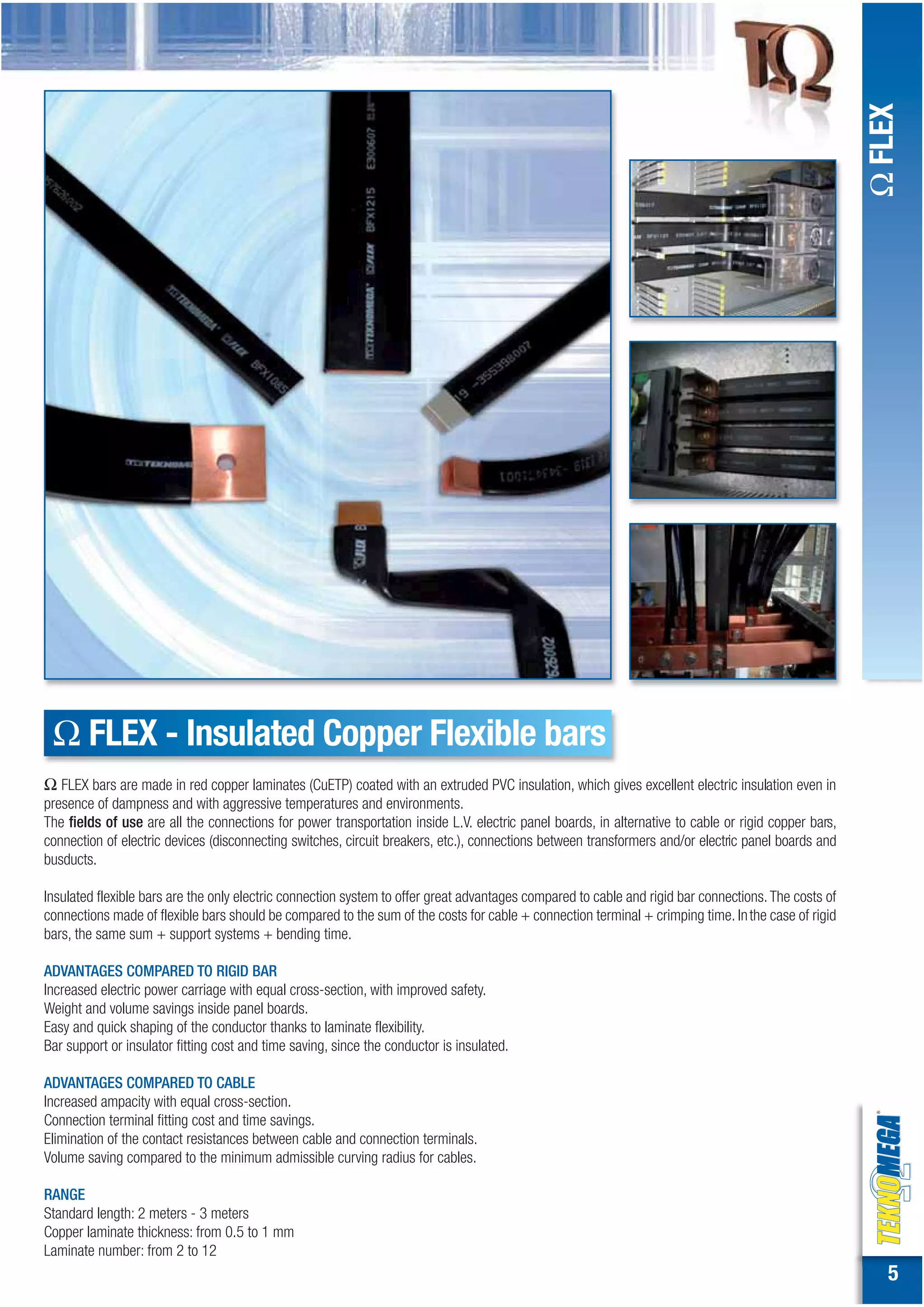 Insulated copper-flexi-bars | PDF | Physics | Science