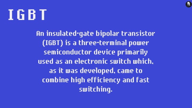 Insulated gate bipolar transistor (igbt) - basics | PDF