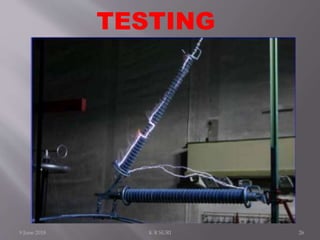 Insulated cross arm for Tr. lines | PPTX