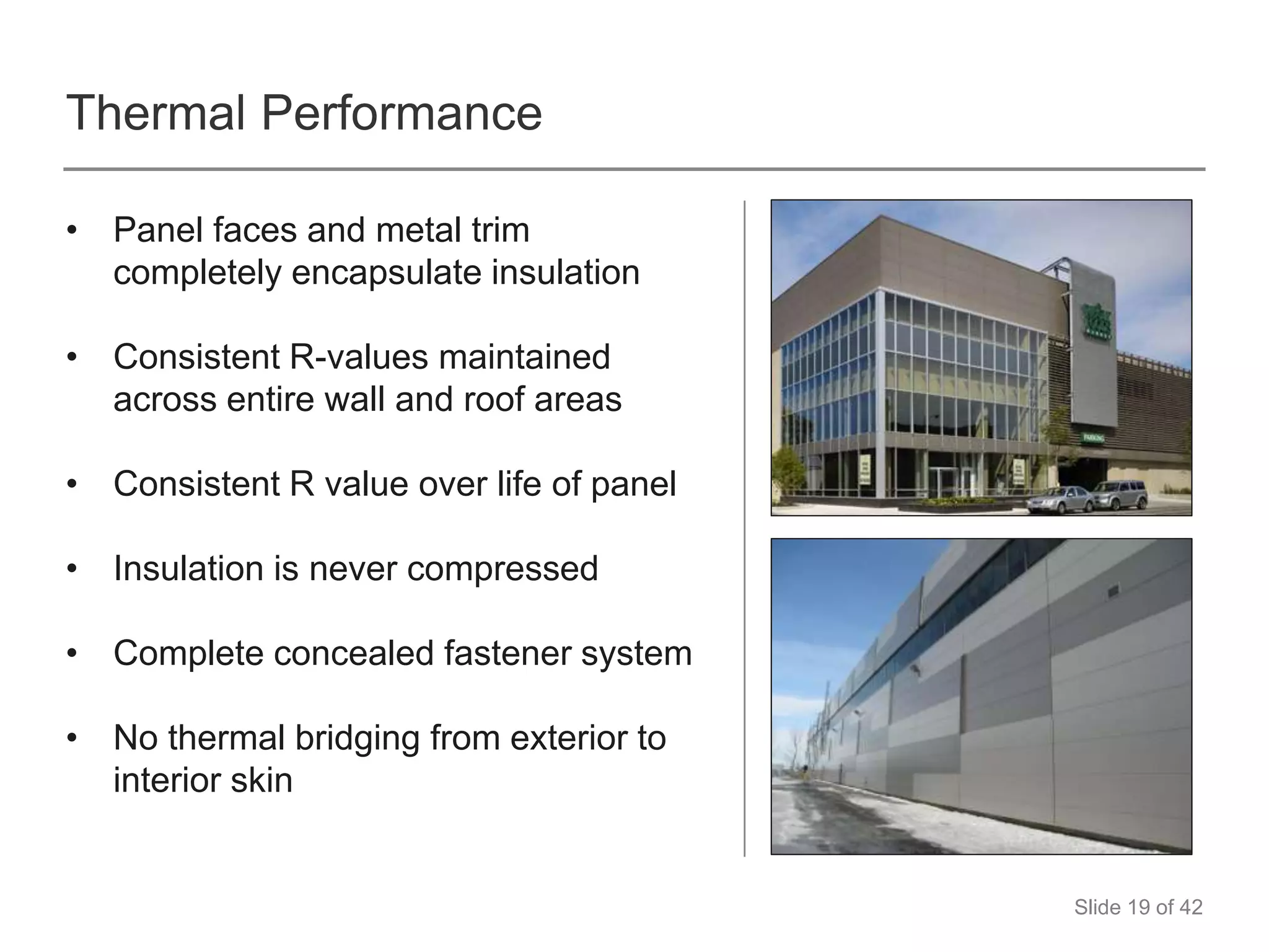 Insulated metal wall and roof panels for sustainability and energy ...