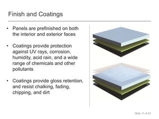 Insulated metal wall and roof panels for sustainability and energy ...