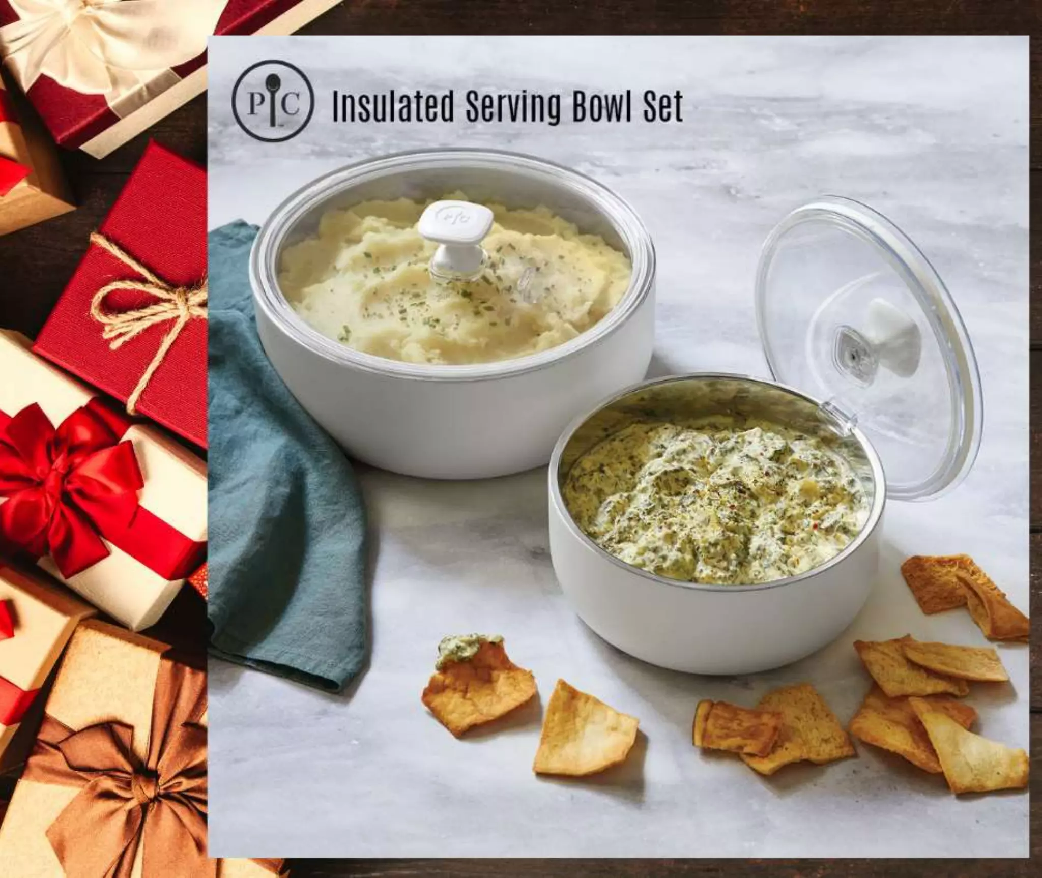 Pampered Chef Insulated serving bowls | PPTX