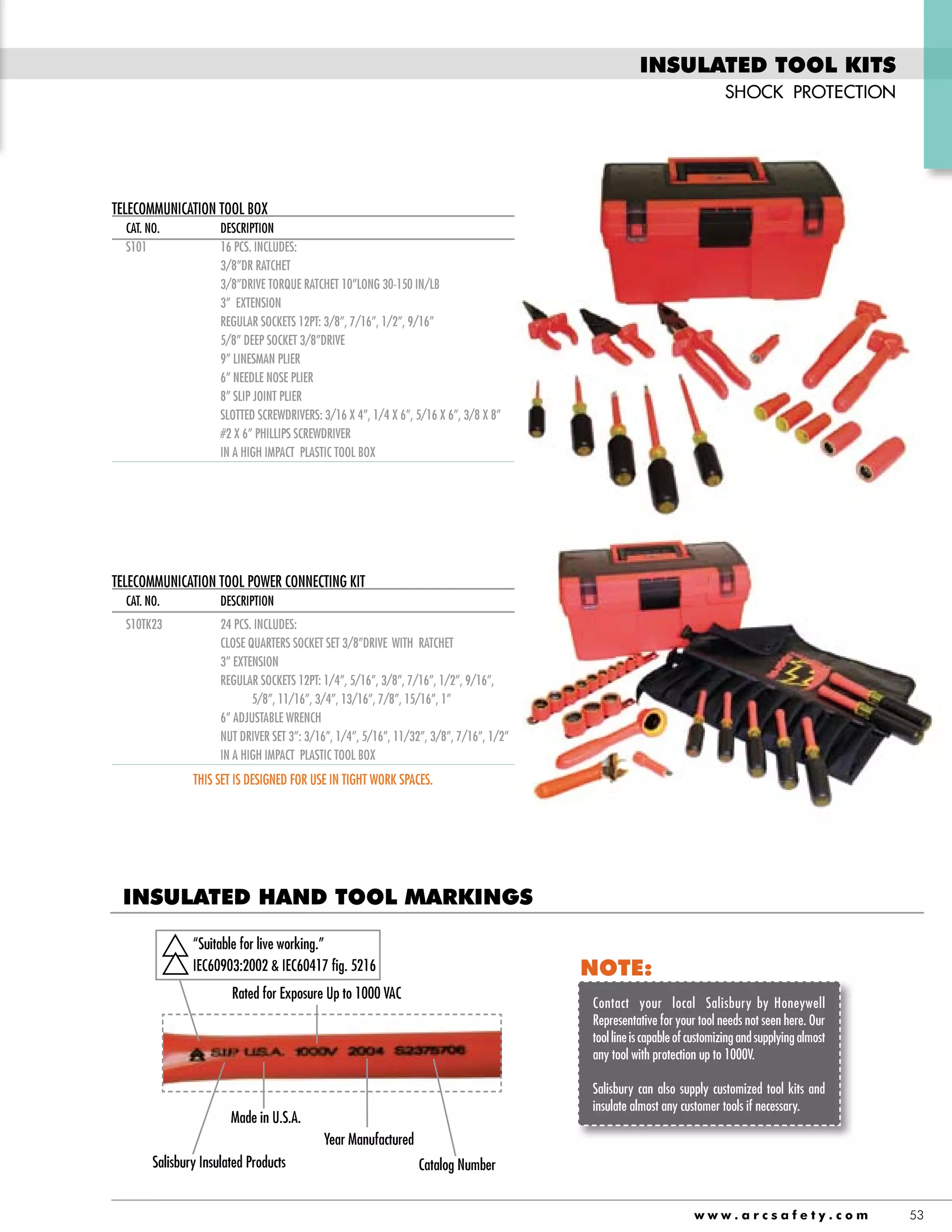 Salisbury Insulated Tools - Salisbury Insulated Products (S.I.P ...