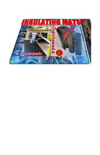 Insulating shock safety mats | PDF