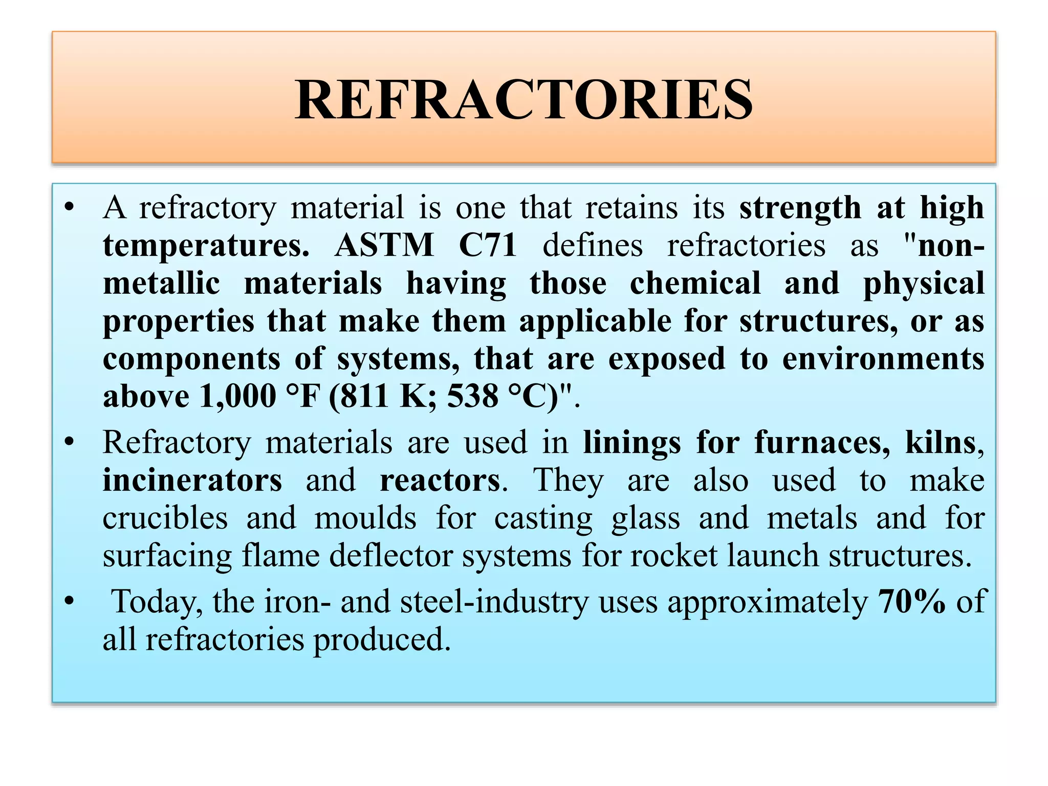 Insulation and refractory basics by Varun Pratap Singh | PPTX
