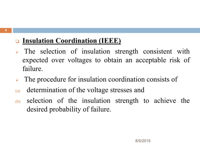 Insulation coordination | PPTX