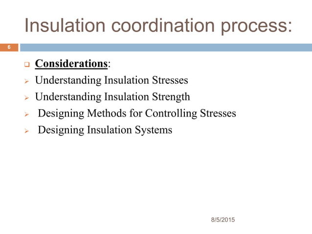 Insulation coordination | PPTX