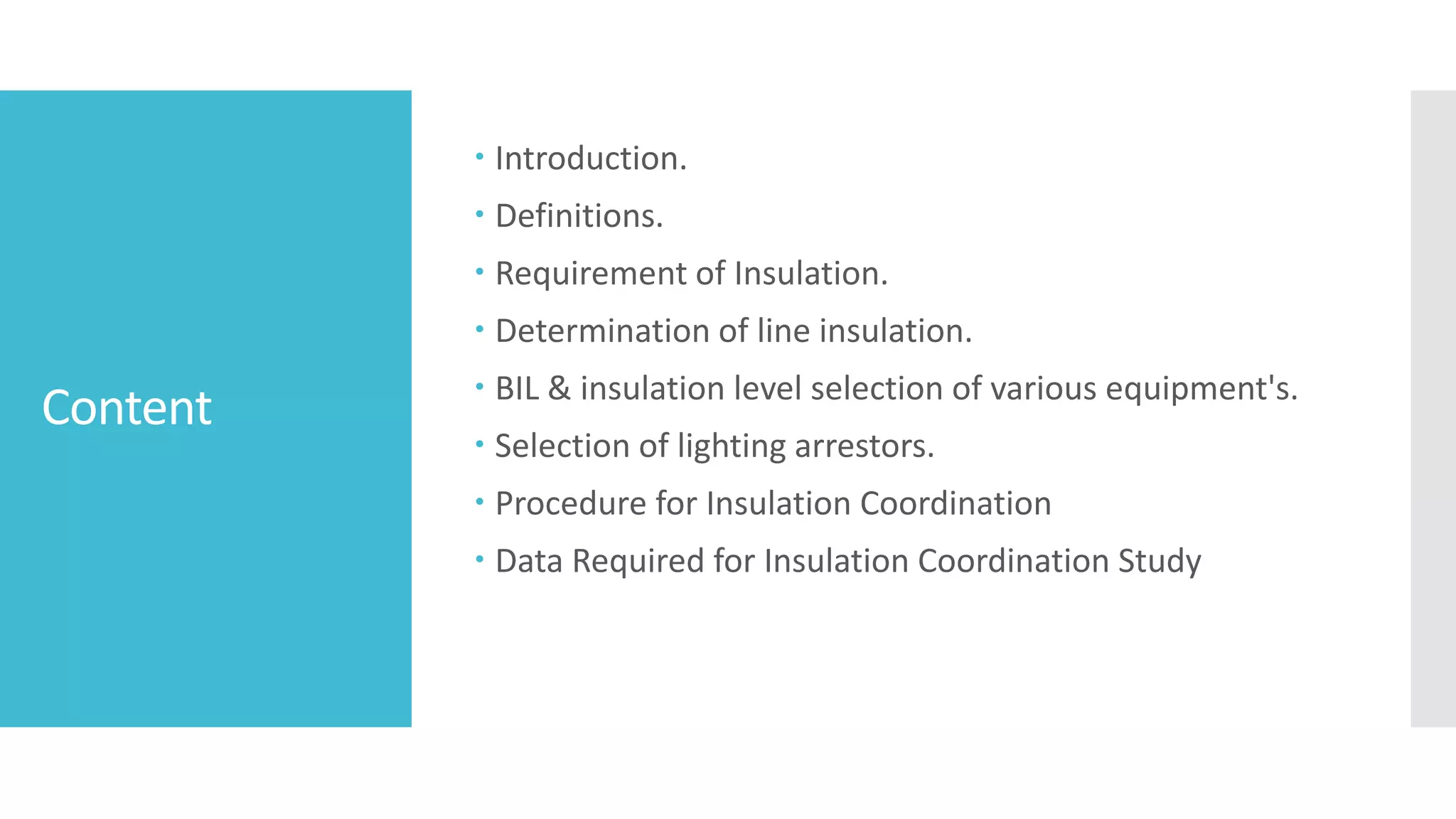 Insulation coordination. | PPTX