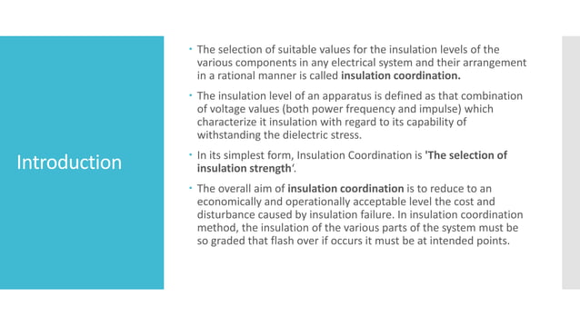 Insulation coordination. | PPTX | Weather | Science