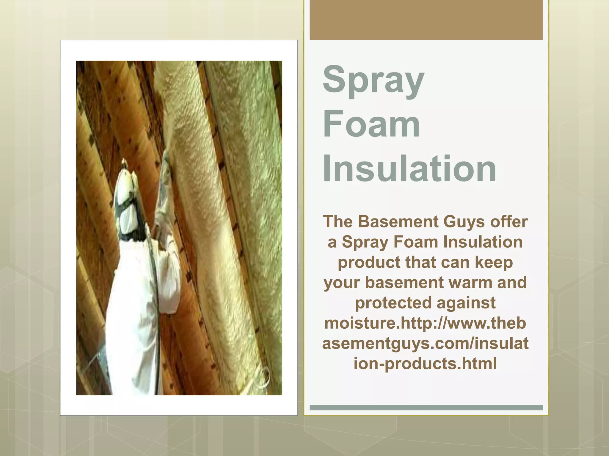 Insulation products | PPTX