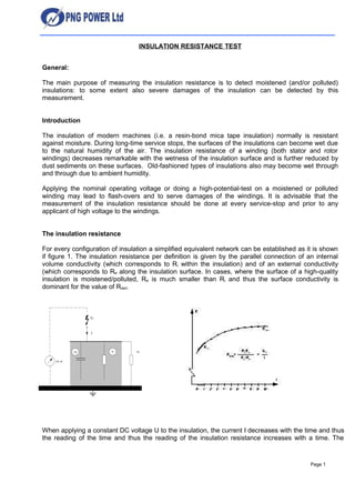 Insulation resistance test | DOC