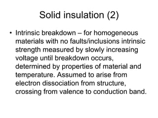 An electrical insulator is a materials and | PPT