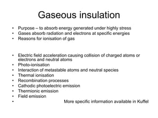 An electrical insulator is a materials and | PPT