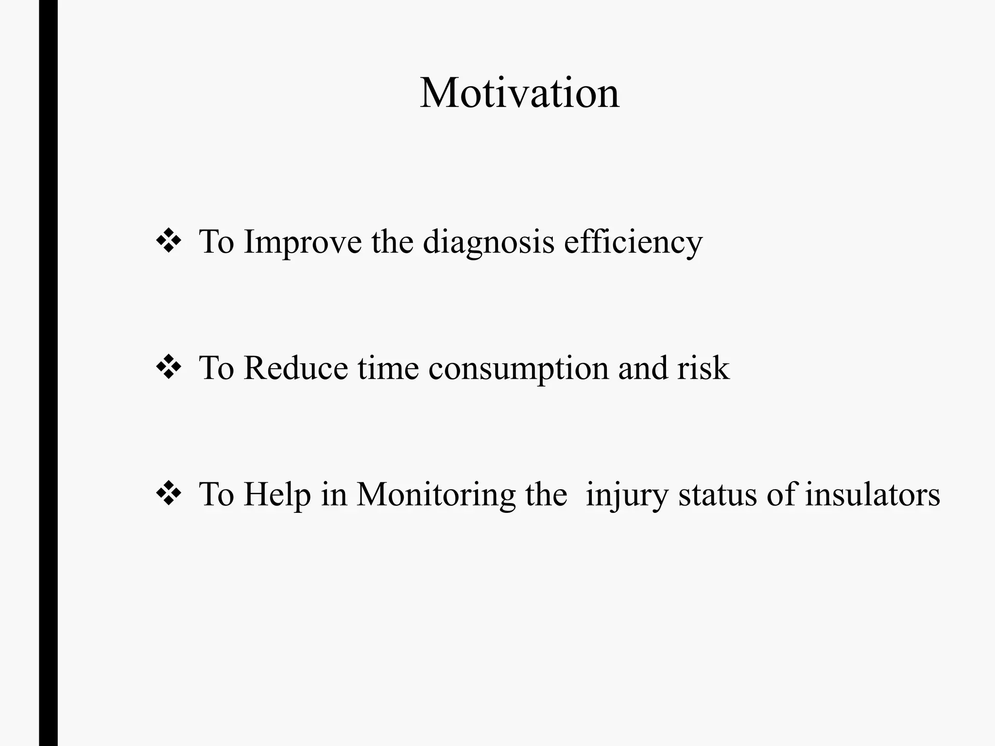 Gradient Based Power Line Insulator Detection Ppt