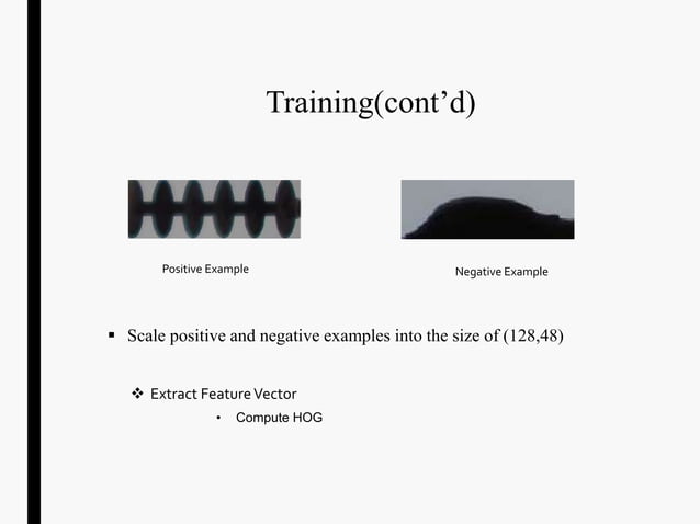 Gradient Based Power Line Insulator Detection Ppt