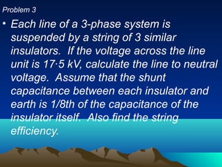 Insulator problems | PPT