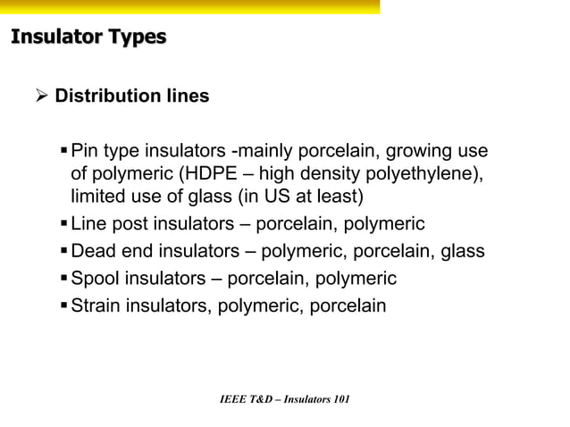 Insulators101PanelFinalA.ppt | Physics | Science
