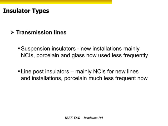 Insulators101PanelFinalA.ppt | Physics | Science