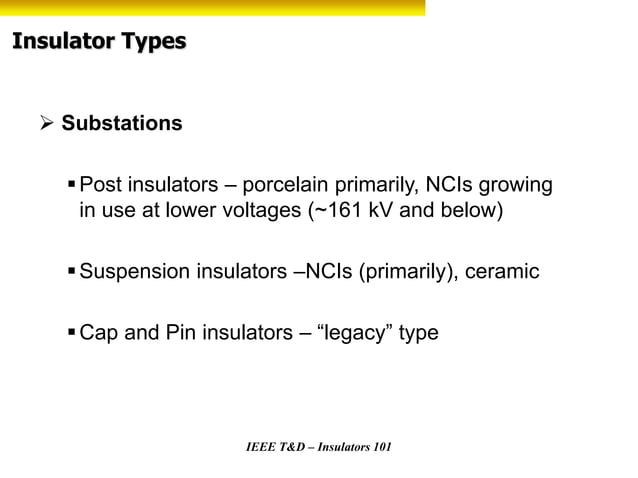 Insulators101PanelFinalA.ppt | Physics | Science