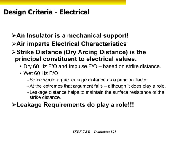 Insulators101PanelFinalA.ppt | Physics | Science