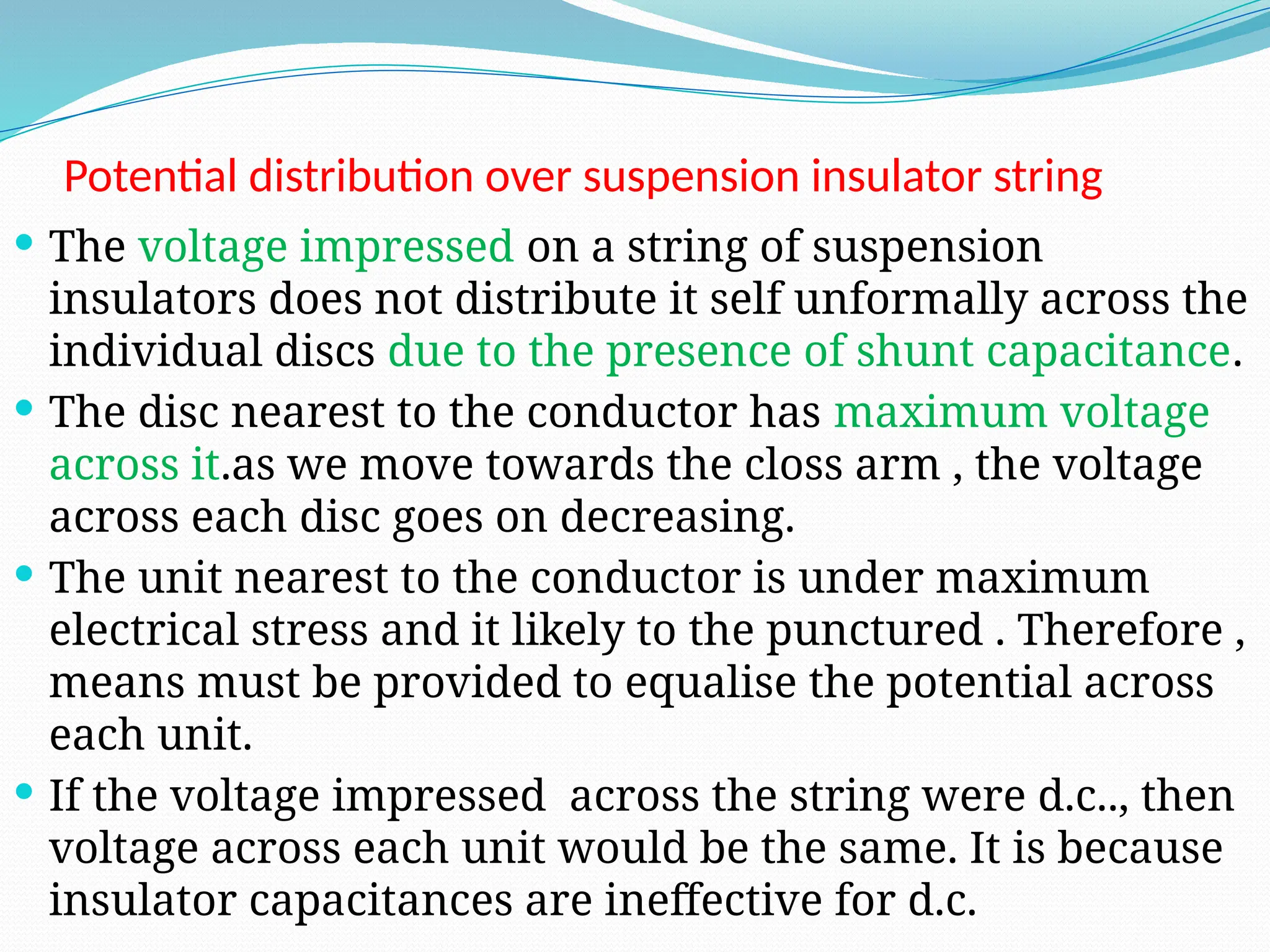 High Voltage electricity insulators. Pptx | PPTX