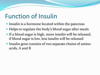 Insulin | PPTX