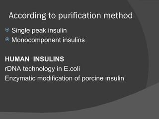 Insulin | PPT