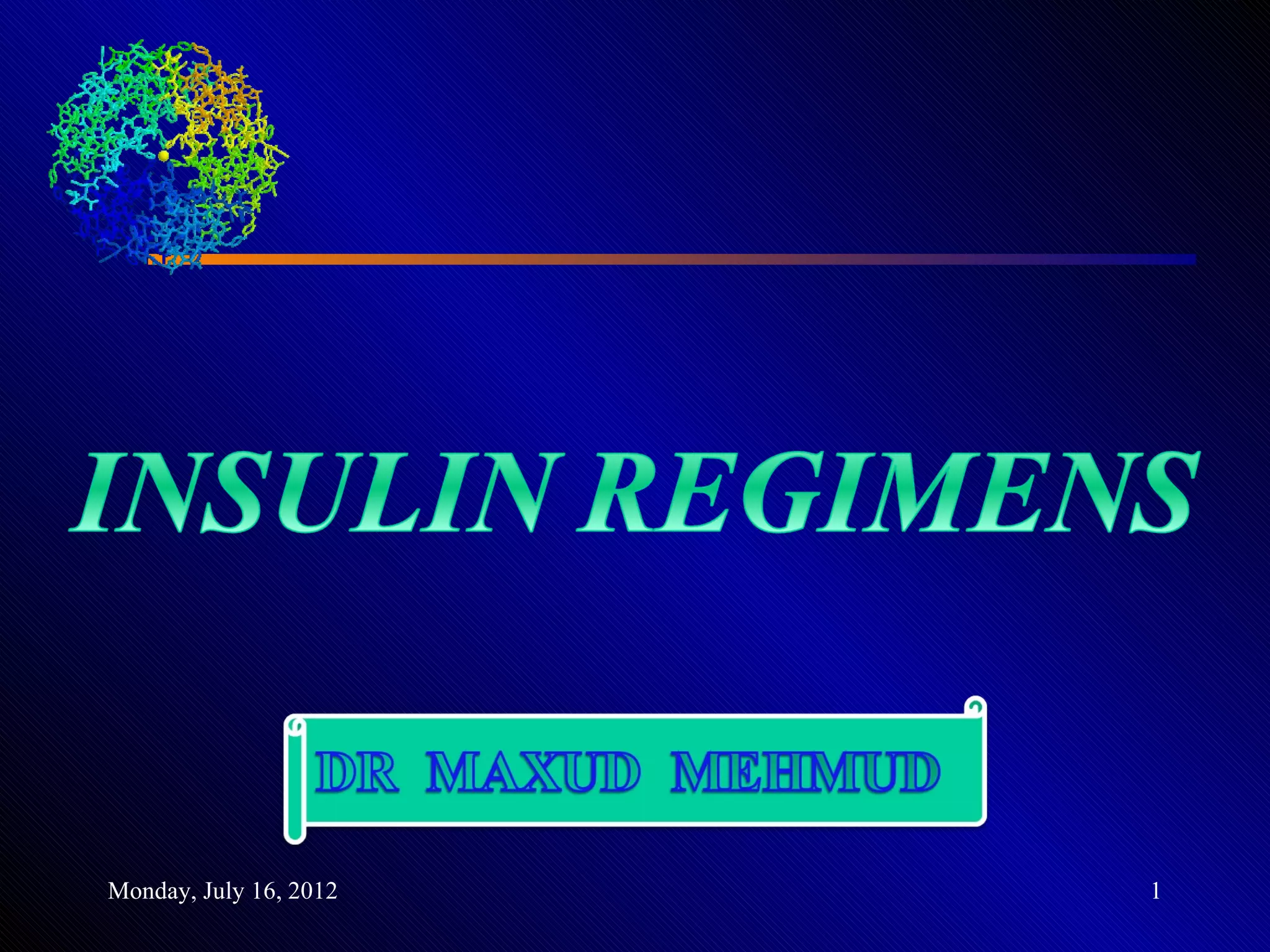 Insulin regimens | PPT