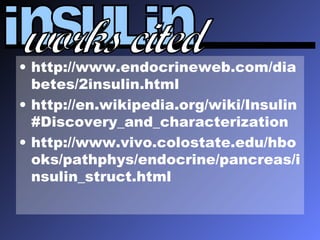 Insulin | PPT