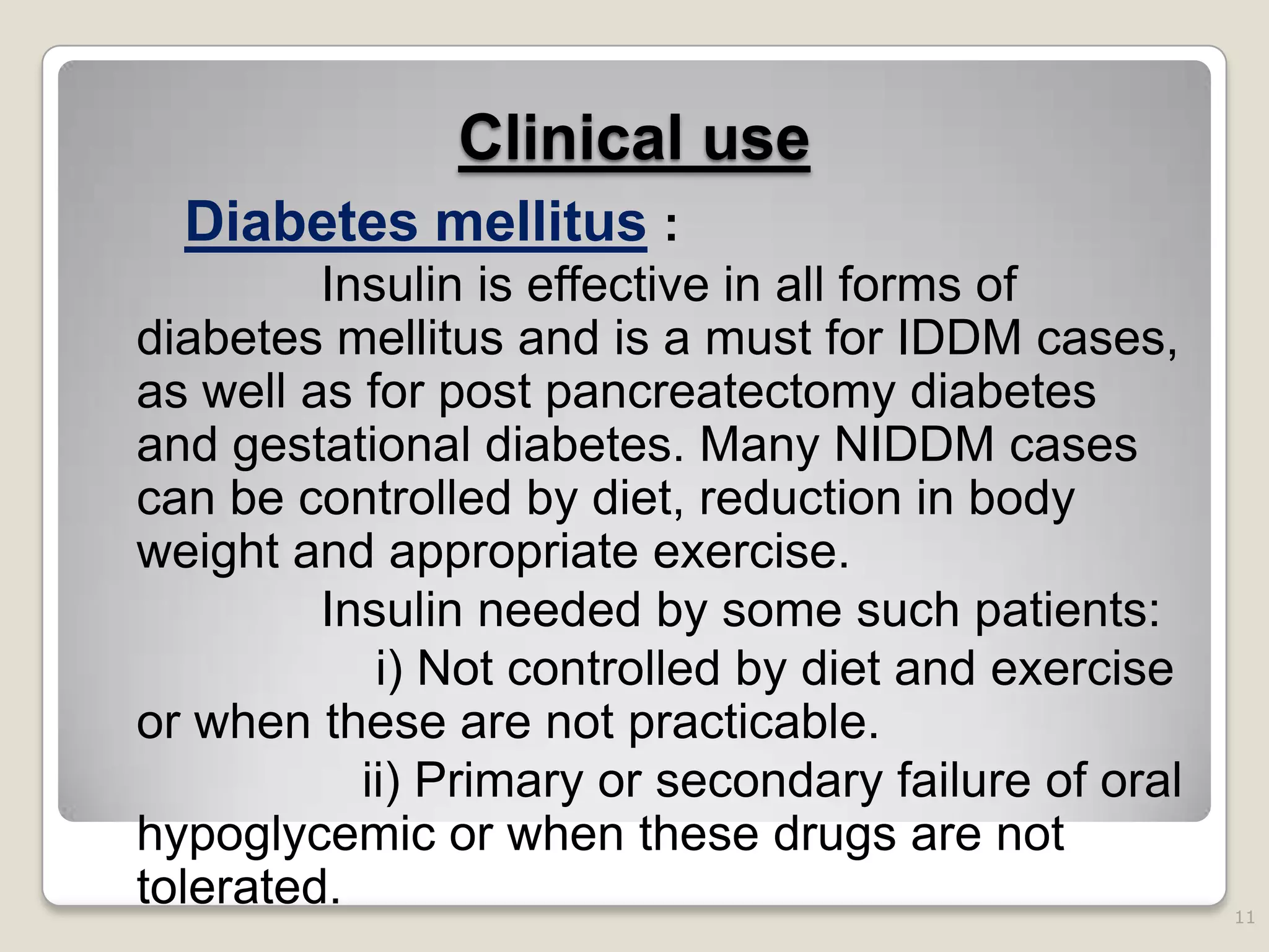 Insulin | PPTX
