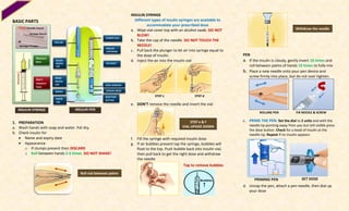 Brochure- Insulin Usage Technique | PDF