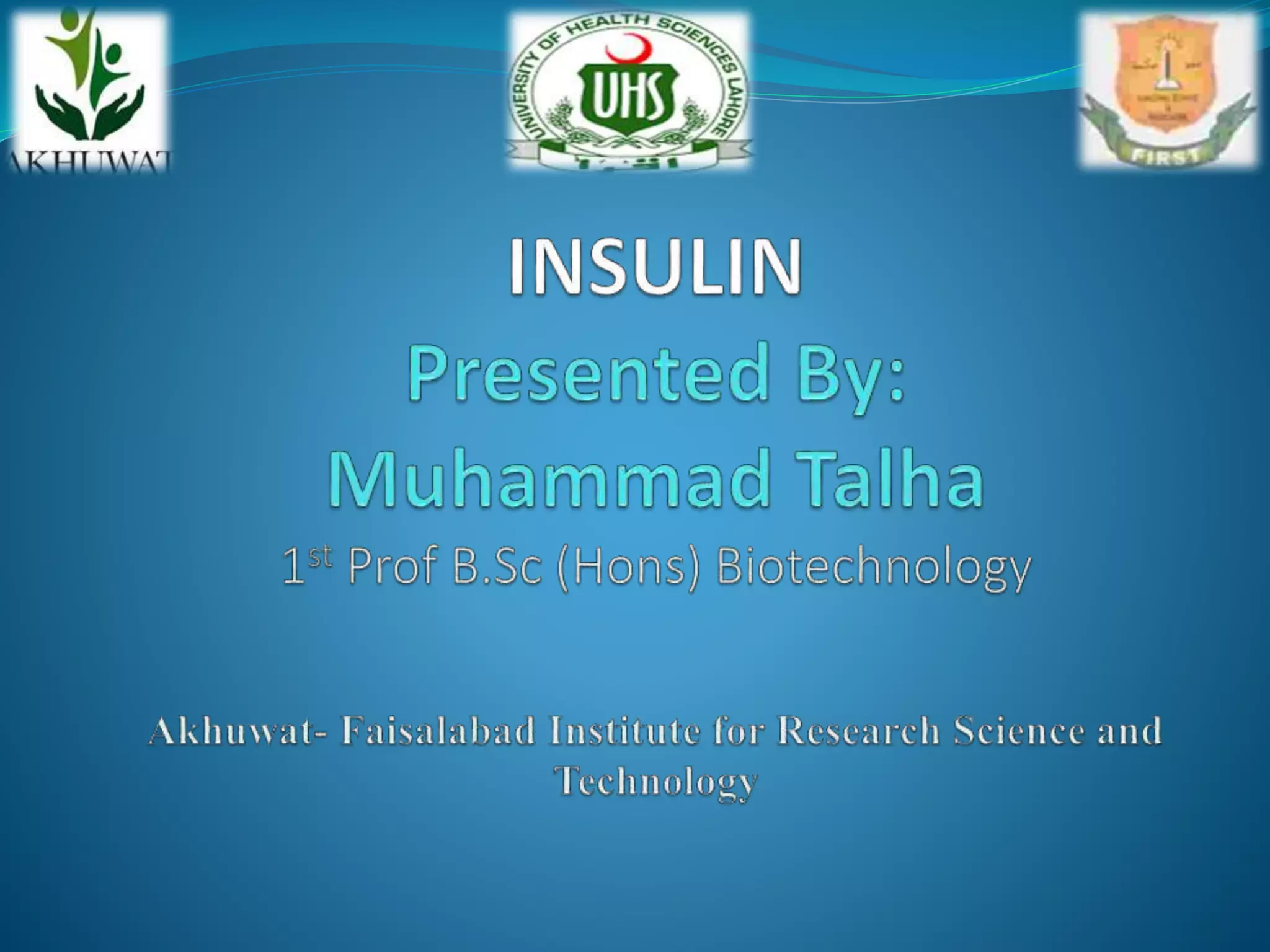 Insulin | PPT
