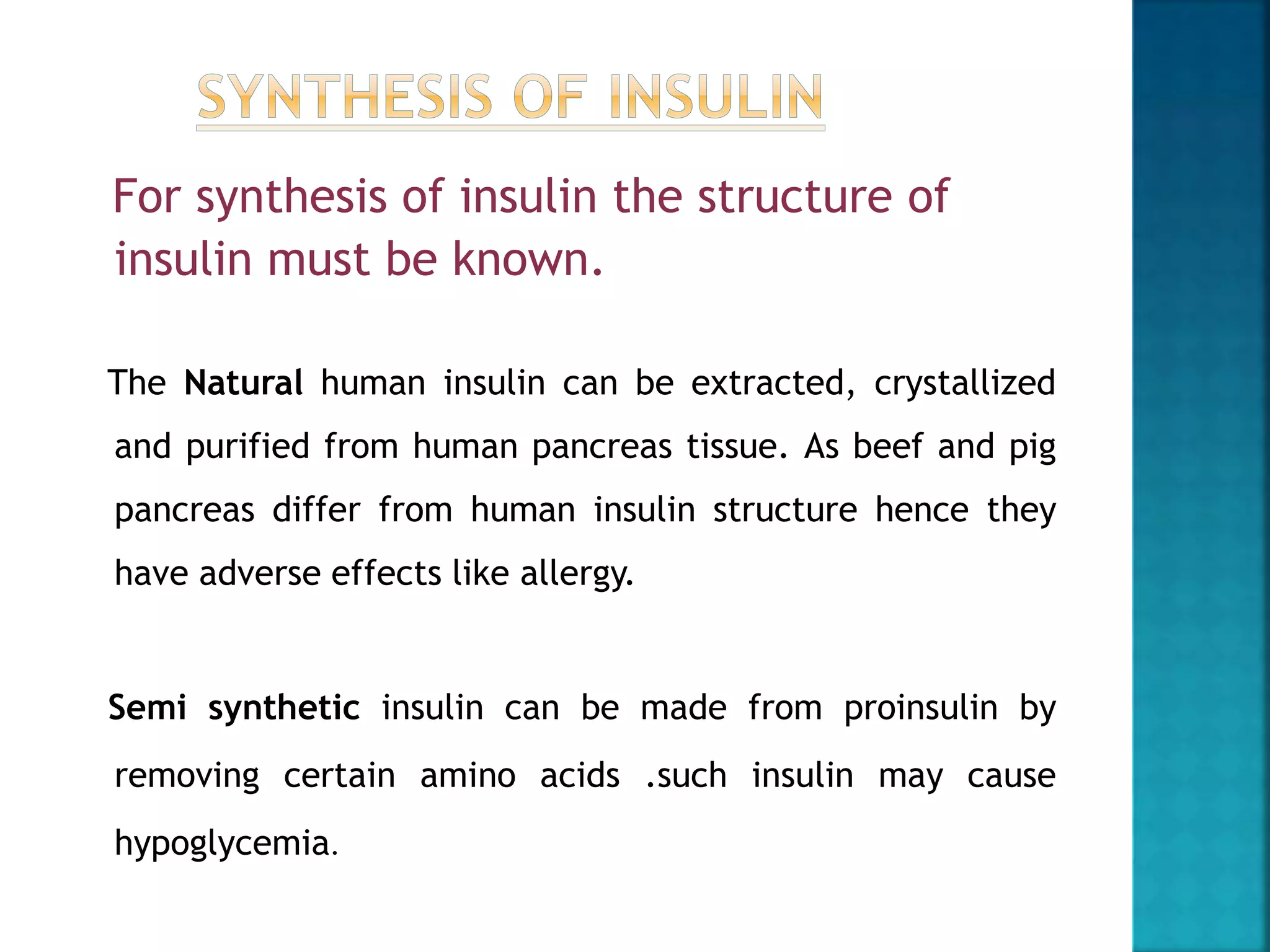 Insulin | PPTX