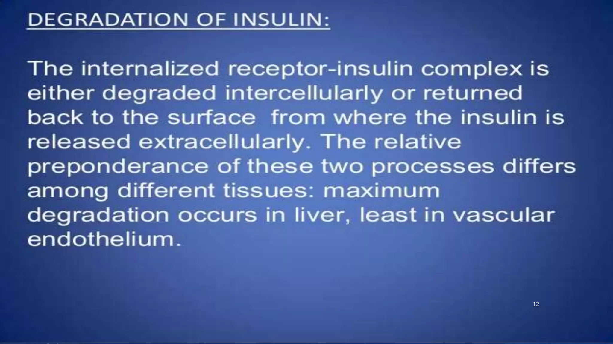 Insulin pharmacology | PPTX
