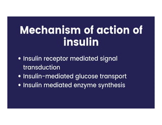 Insulin | Discovery of Insulin | Structure of insulin | Biosynthesis of ...