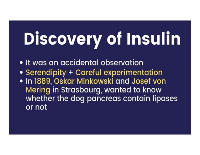 Insulin | Discovery of Insulin | Structure of insulin | Biosynthesis of ...