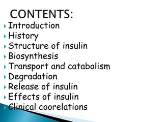 INSULIN | PPTX