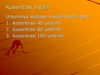 Pengertian Insulin BY Arifffffff Hendraakusma | PPT