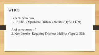 Insulin powerpoint presentation common knowledge | PPTX