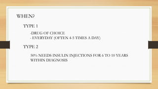 Insulin powerpoint presentation common knowledge | PPTX