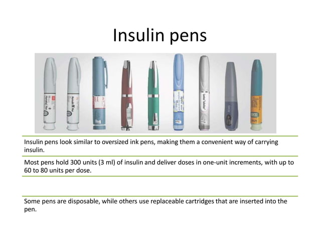 insulin-delivery-devices.pptx | First Aid | Injuries