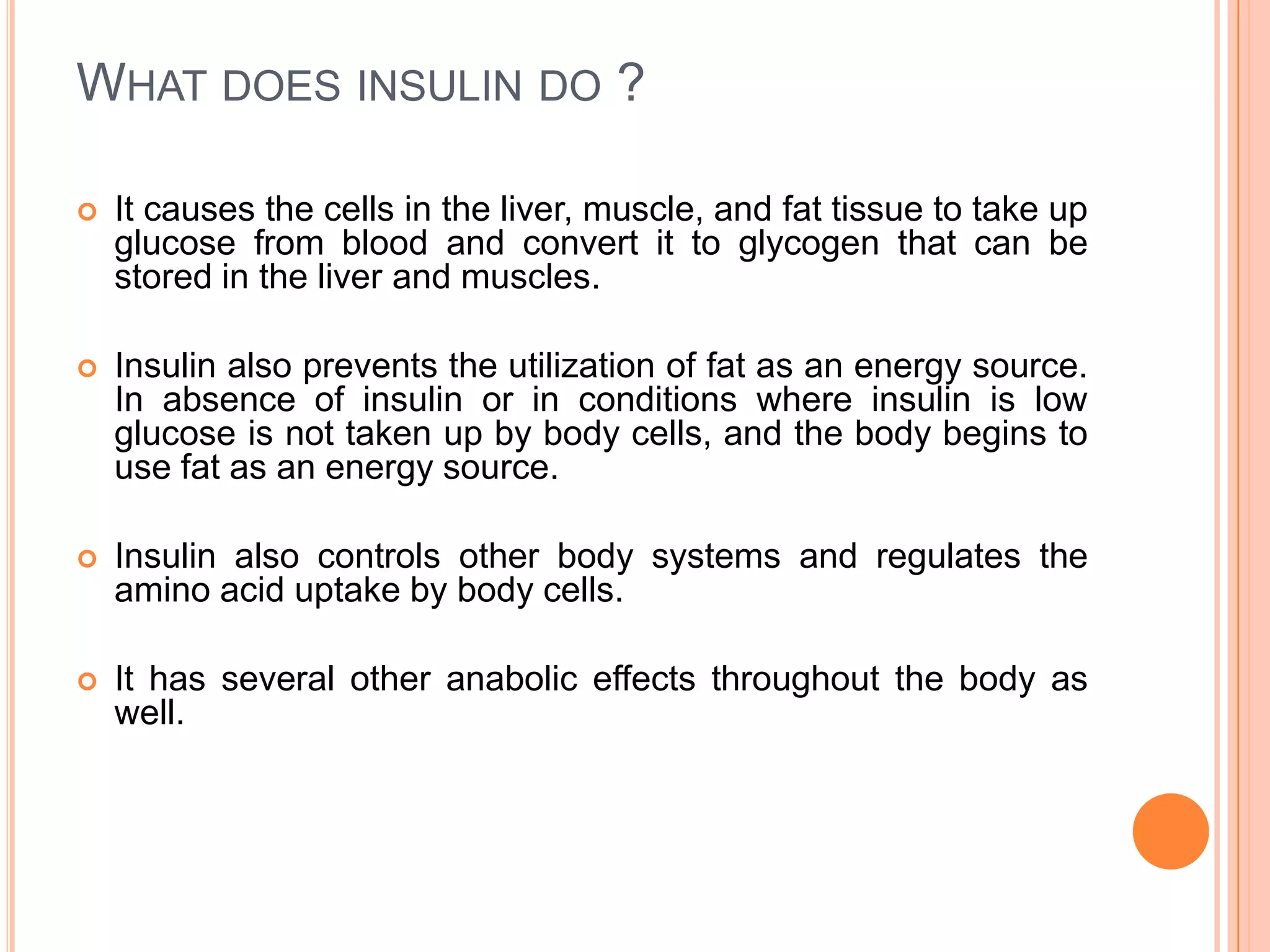 Insulin old & new | PPTX