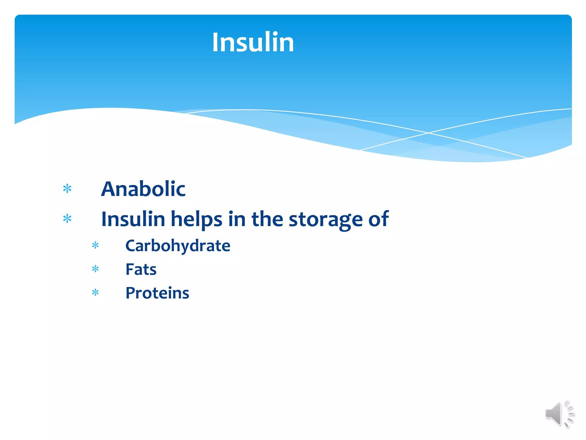 Insulin Actions and Receptors | PPTX