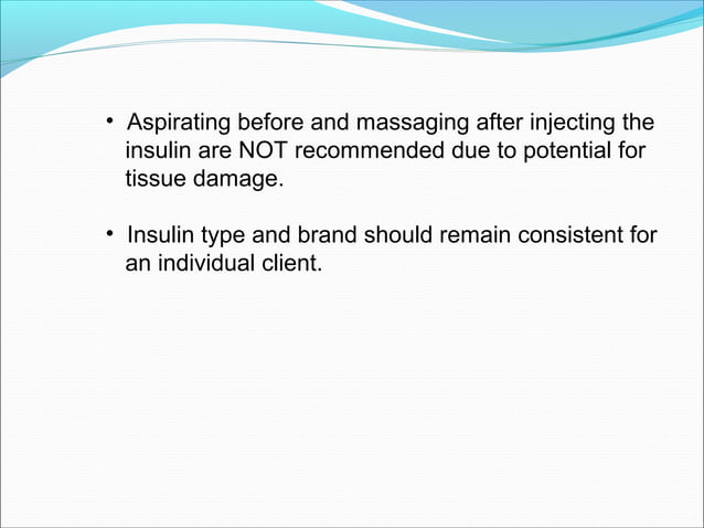 Insulin admin | PPT