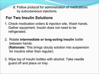 Insulin admin | PPT