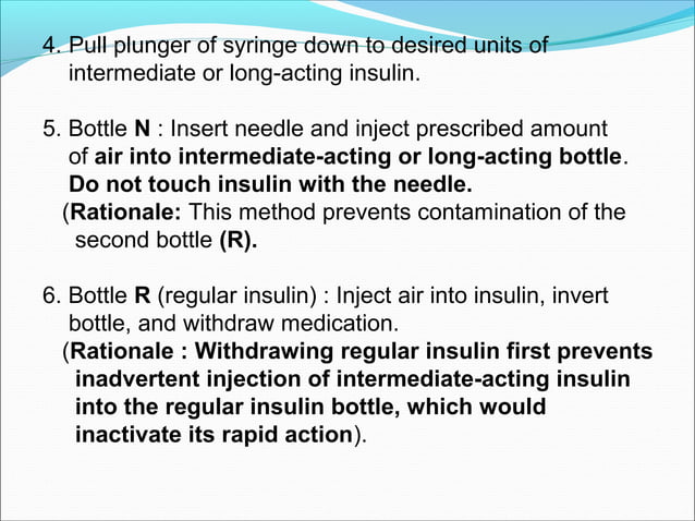 Insulin admin | PPT