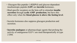Insulin secretion and it's role .pptx